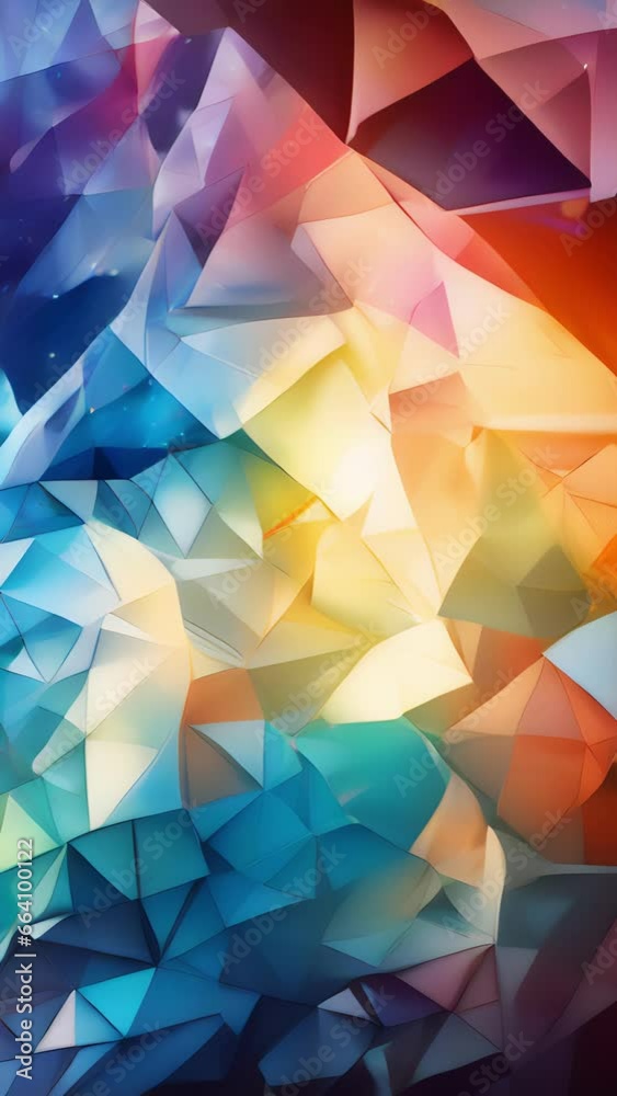 Imagine a captivating visual symphony where the refraction mapping ...