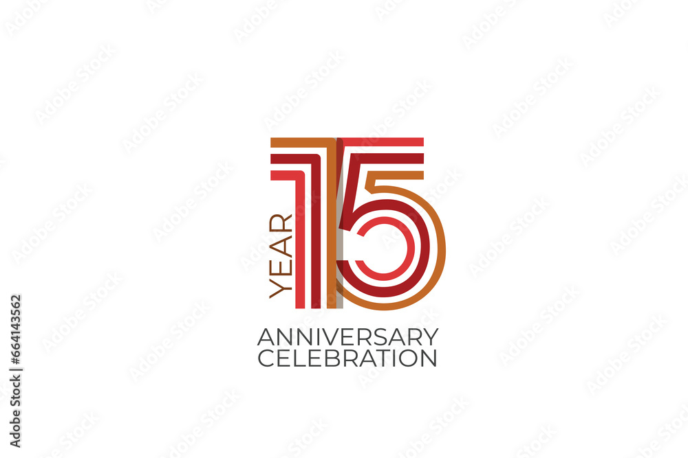 15th, 15 years, 15 year anniversary year anniversary. celebration with ...