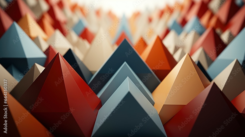Flat Geometric Models Background, Background Image ,Desktop Wallpaper ...
