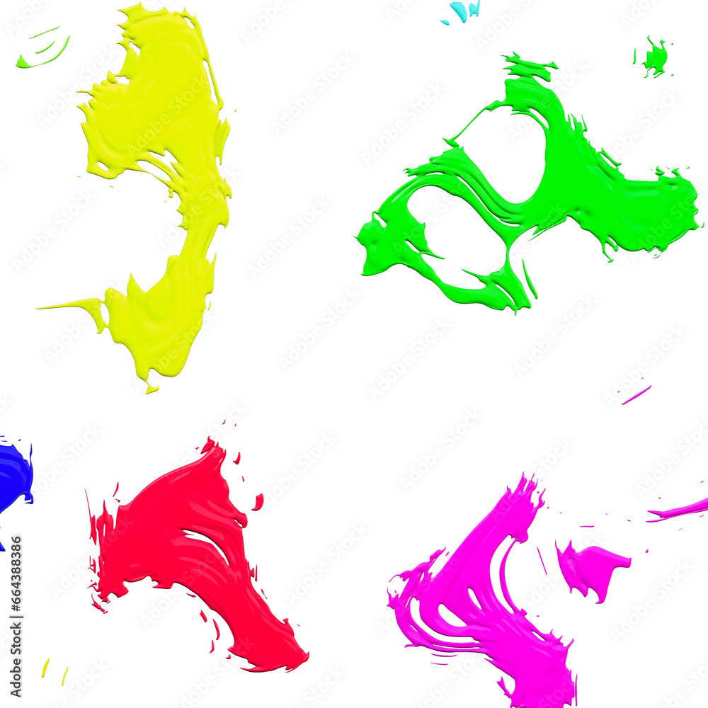 Clip art png- drops of paint splashed. Overlays images- transparent ...