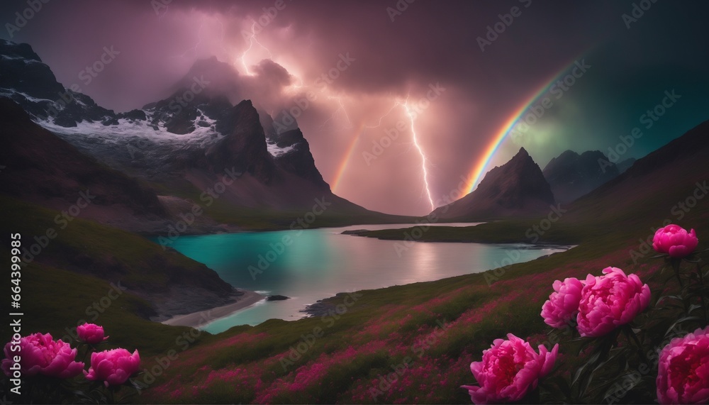Magical Landscapes: Wallpapers depicting beautiful natural views, such ...