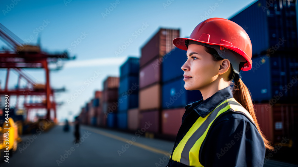 Stevedore, loading master, port captain or supervisor in charge of ...