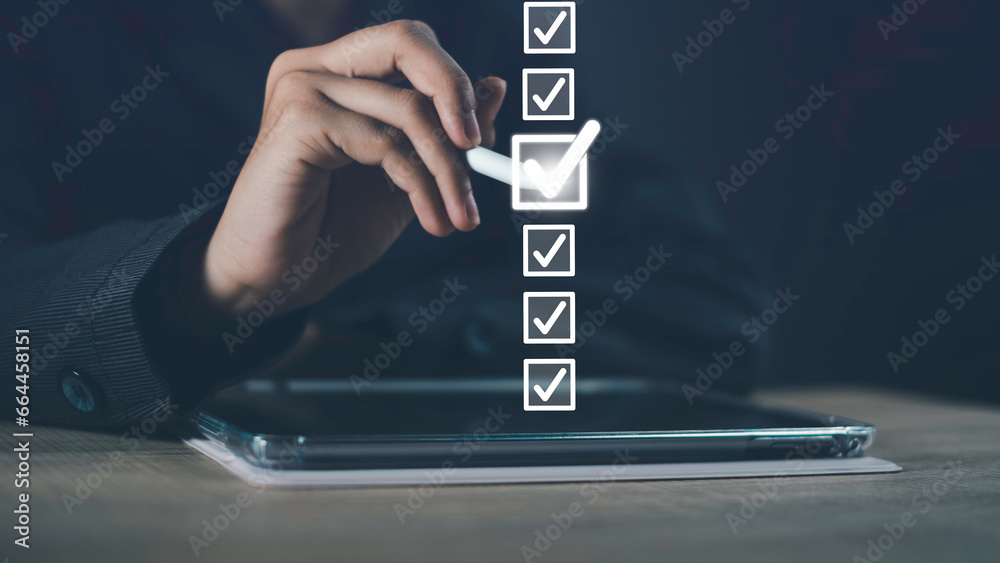 Evaluate questionnaire or performance checklist. Online checklist ...