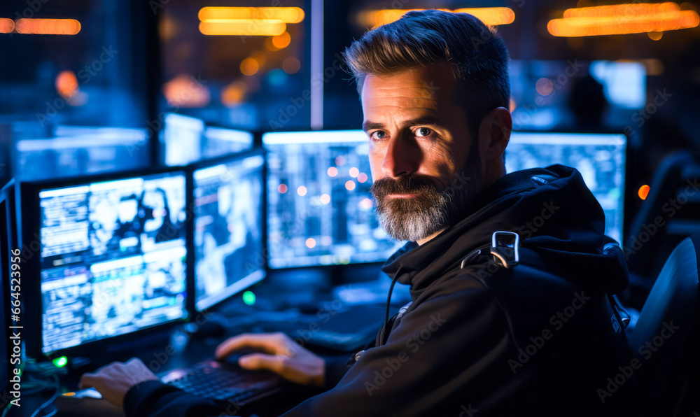 Cybersecurity Pro: Computer Security Specialist Preventing Data Breach ...