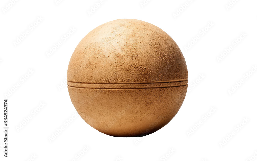 Slam Ball of Light Brown Color Isolated on Transparent Background PNG ...