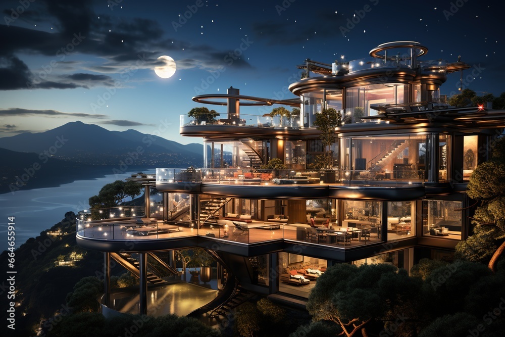 House of the Future. Alternative creative planning design architecture ...