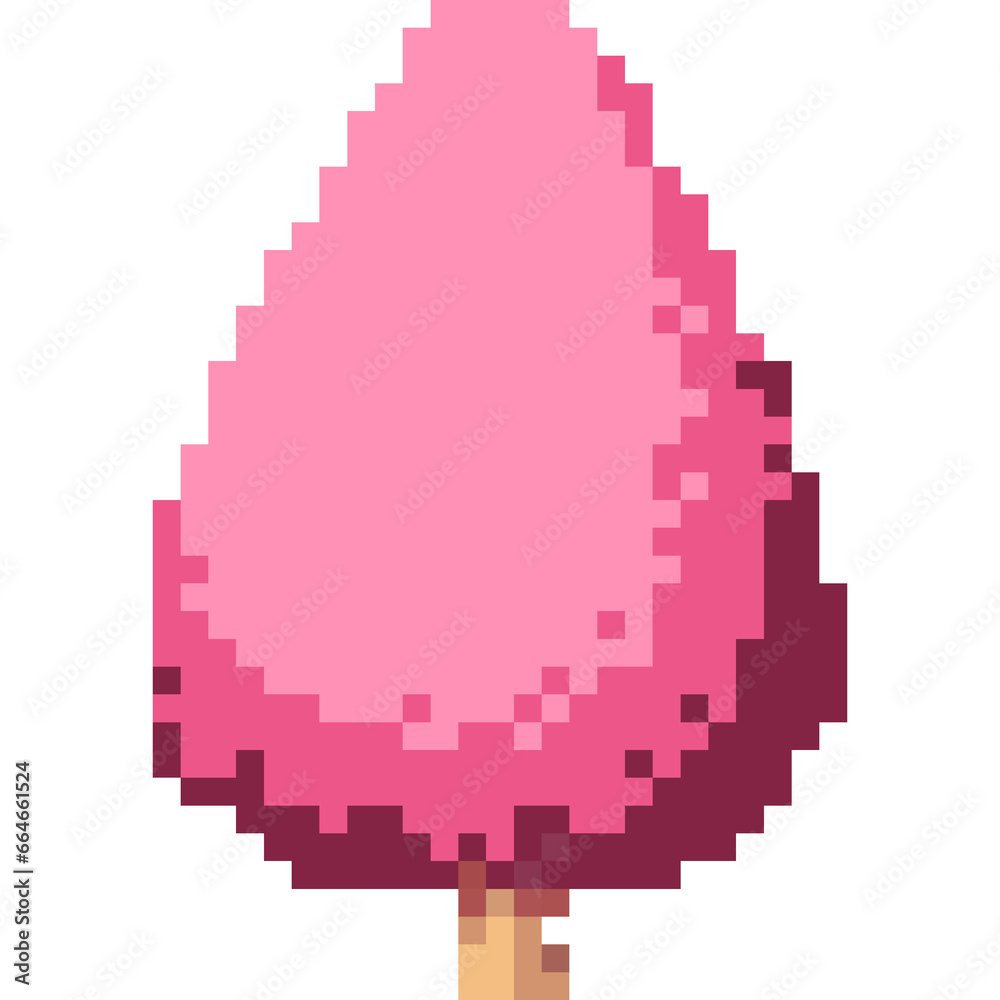 tree,tree,pink tree,cherry tree,pixel art tree,pixel art,pixelart Stock ...