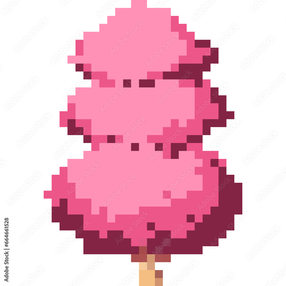 tree,tree,pink tree,cherry tree,pixel art tree,pixel art,pixelart Stock ...