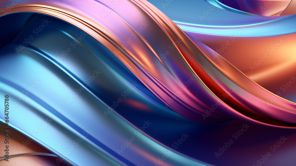 gradient metal background, 3D art effect Stock Illustration | Adobe Stock