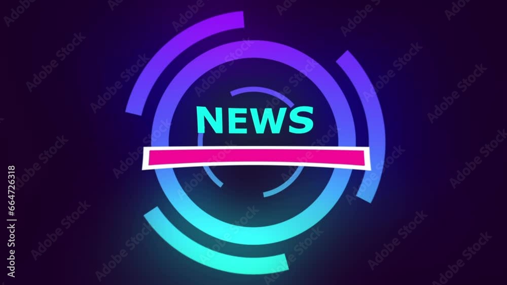 technology text, Futuristic word HUD digital screen big circle ...