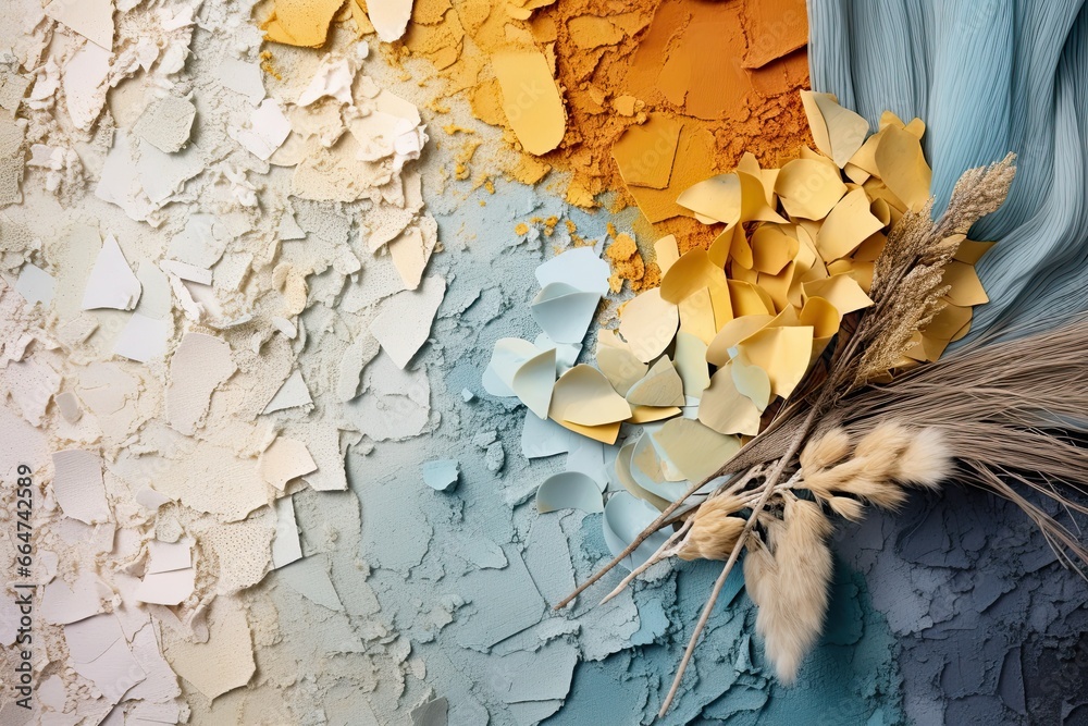 True Winter Color Palette: Fabric Texture Surface for Interior Wall ...