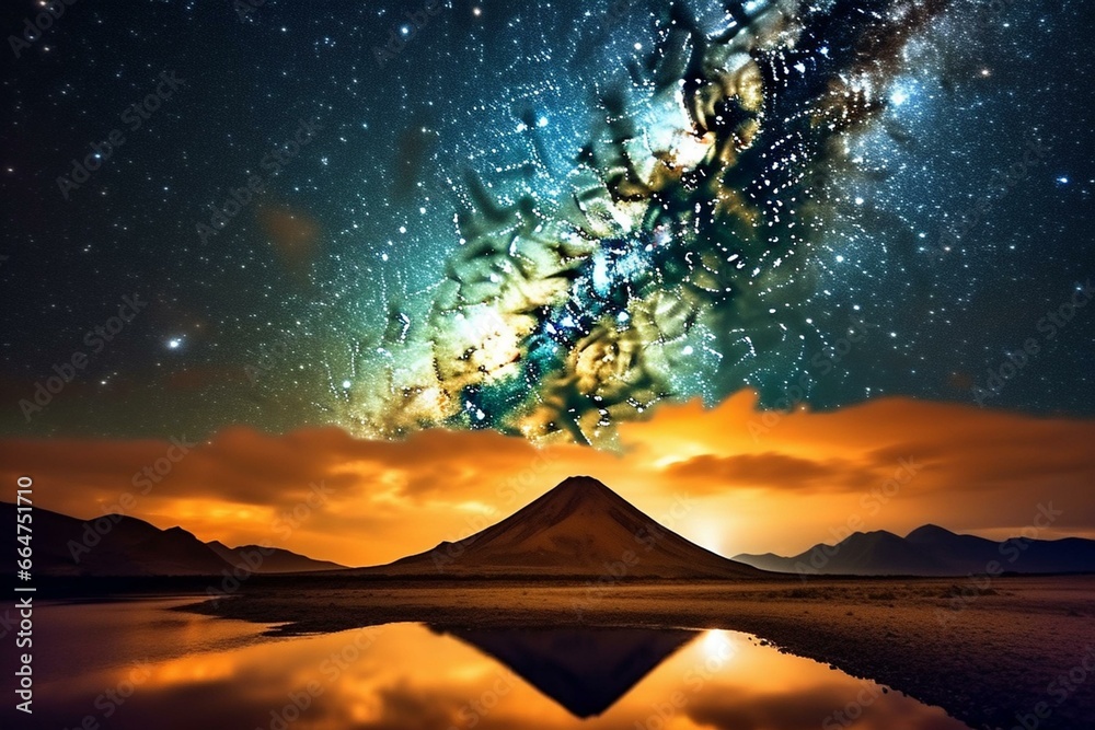 The magnificent Milky Way, filled with countless stars and captivating ...