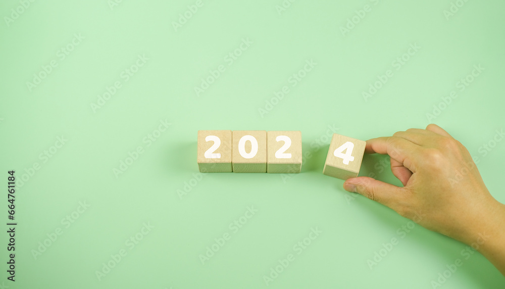 Business 2024 New Year Vision Start Goal Plan Startup Calendar economic ...