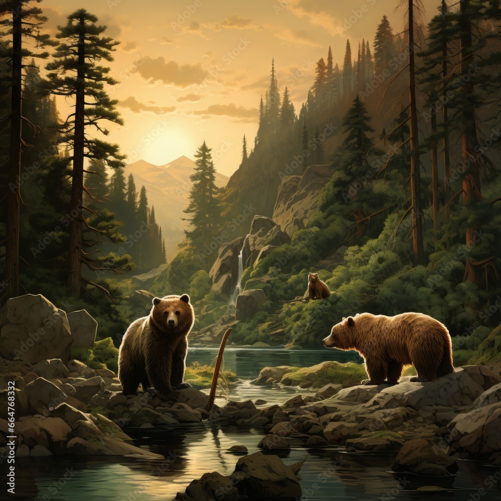 Majestic Bears: A Visual Ode to the Grandeur of Earth's Furry Giants ...