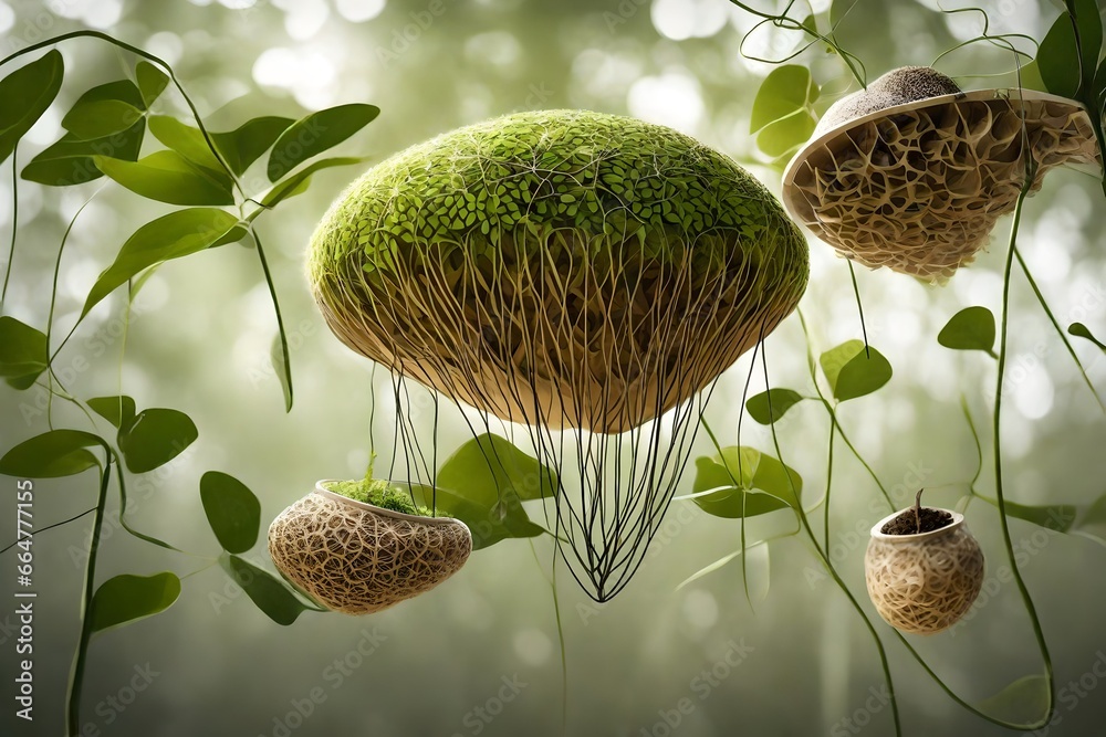 An airborne, bio-engineered seed pod capable of dispersing seeds and ...