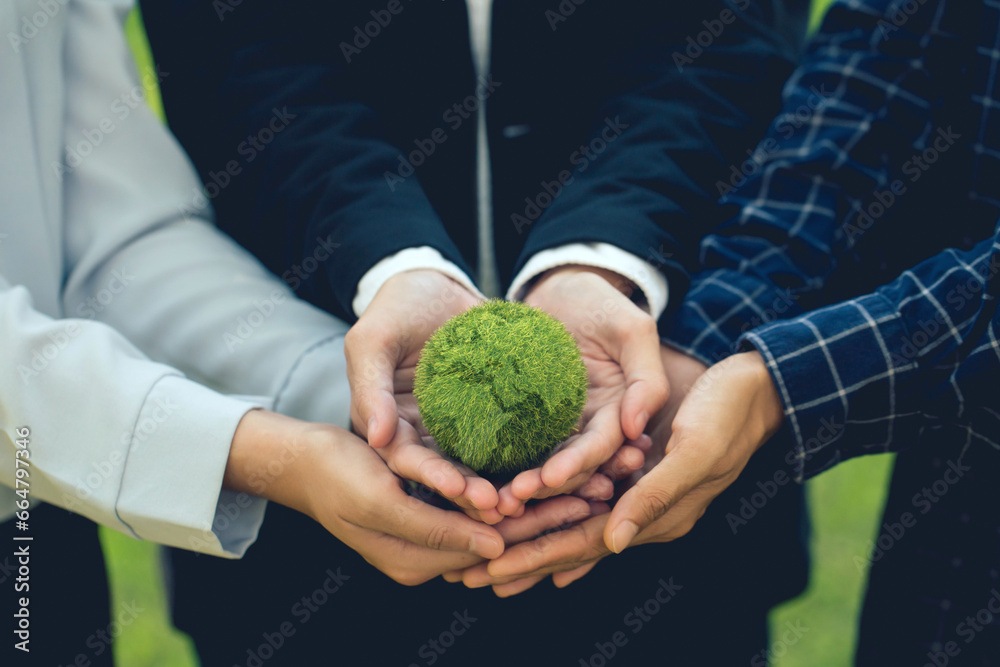 Corporate social responsibility CSR.World Environment Day. business ...