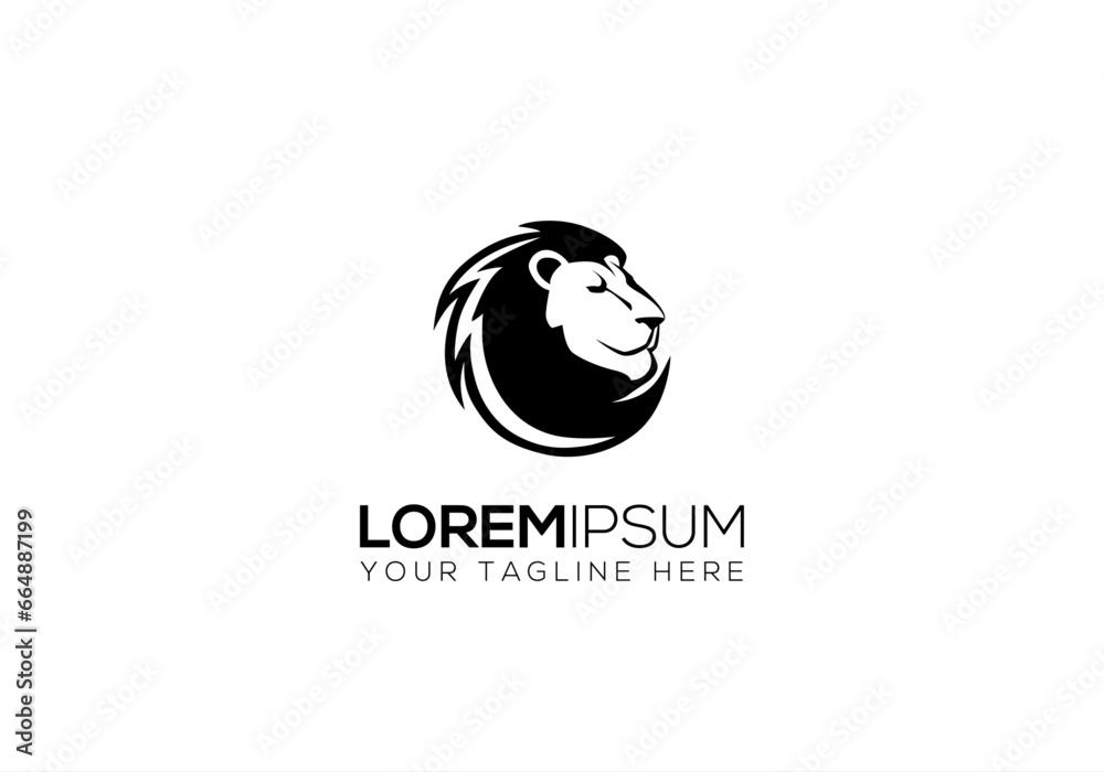 lions, lion head logo, lion head, lion logos, beast, animal logo, zoo ...