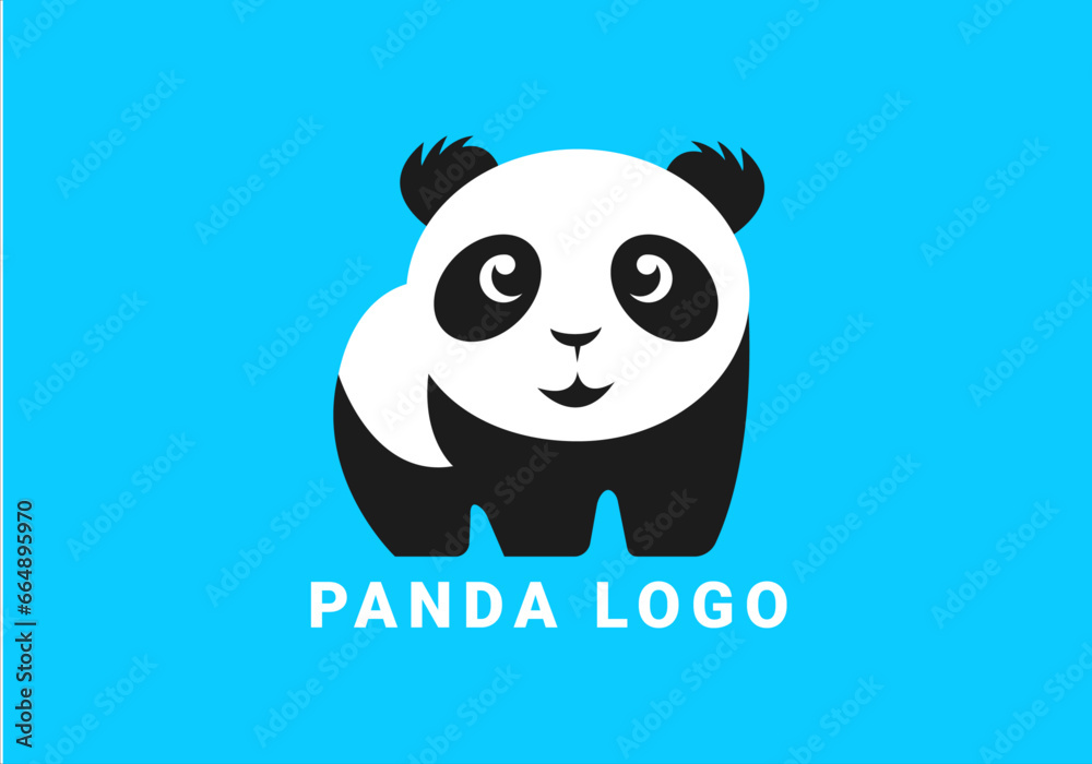 panda logo, 3d panda, panda, zoo, cute panda, baby panda, cute, funn ...