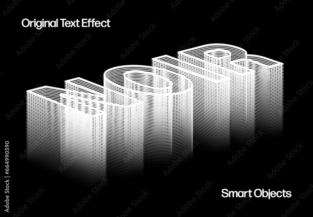 Neon Text Effect Mockup Stock Template Adobe Stock