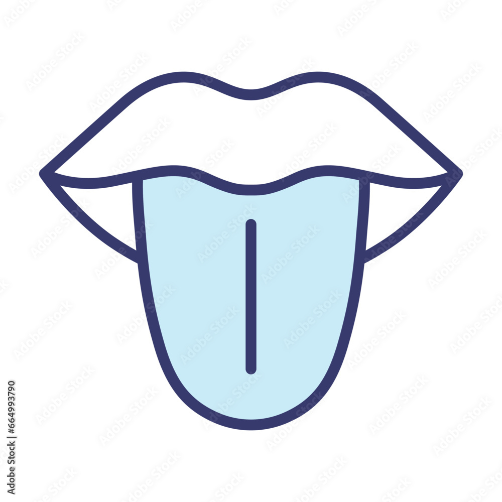 Vetor de Tongue sign and symbol on trendy design for design and print ...