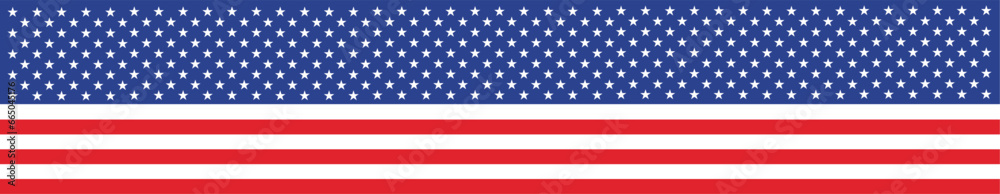 Vector background with drawing of the national flag of the usa. Pattern ...