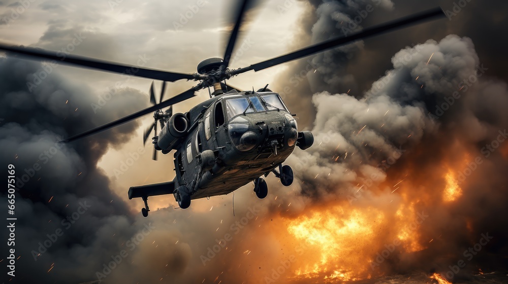 Helicopter Assault: Step into the heart of a military operation as a ...