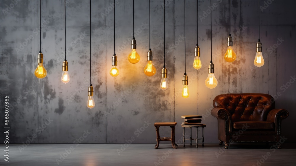 Industrial Elegance: Enhance your loft-style decor with a set of retro ...