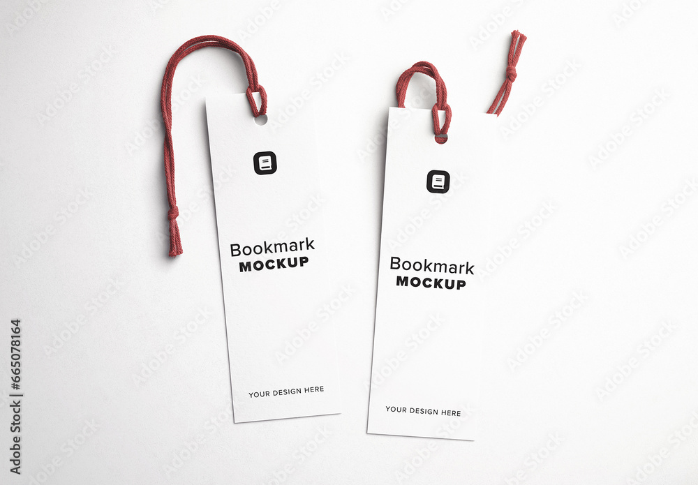Bookmarks Mockup Stock Template | Adobe Stock