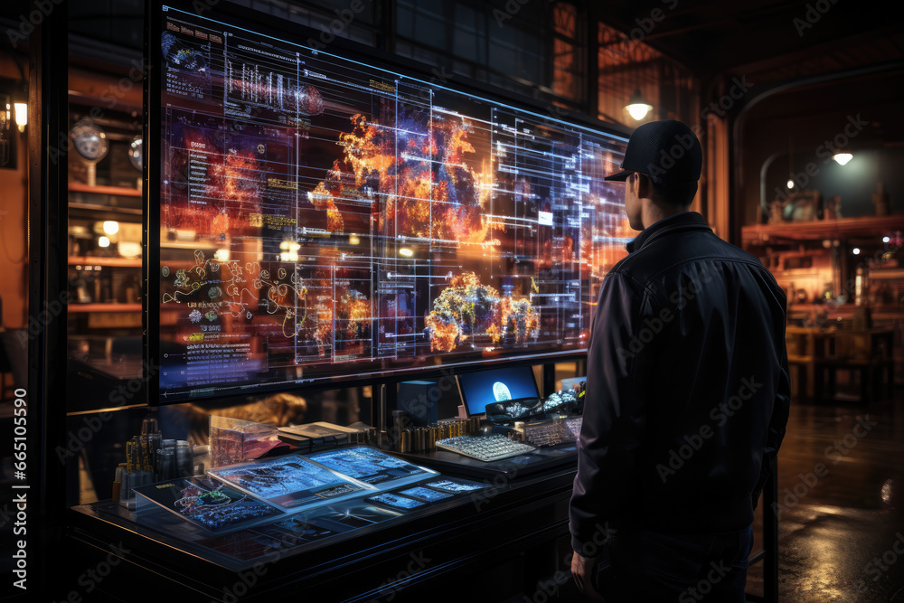 A supply chain analyst utilizing predictive analytics to forecast ... A supply chain analyst utilizing predictive analytics to forecast ...