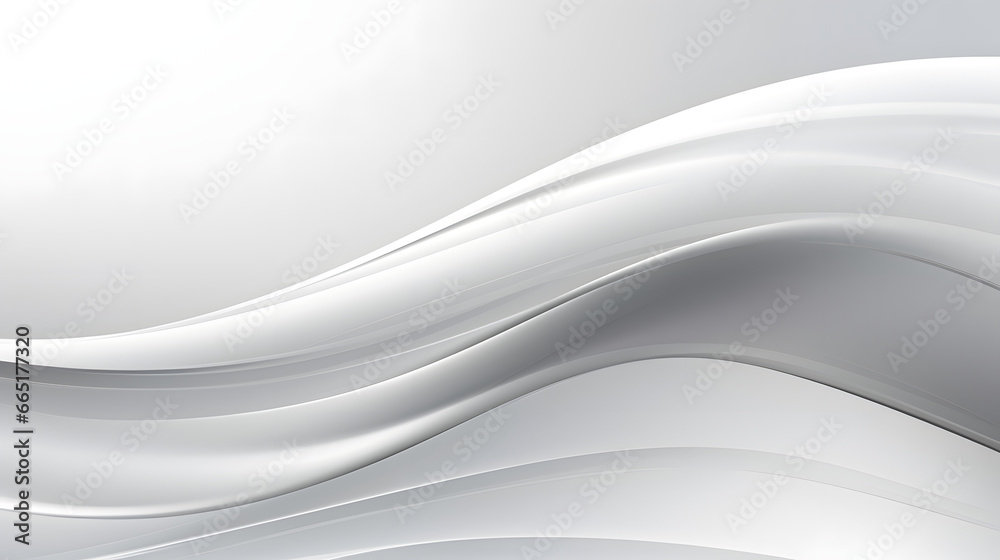 abstract wave background in the color Silver, desktop background, waves ...