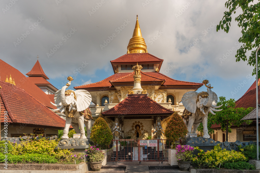 Complex of 5 Religious Sites in Nusa Dua. Puja Mandala serves as a ...