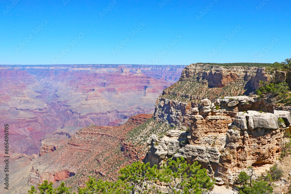 The Grand Canyon is one of the deepest canyons in the world. Famous US ...