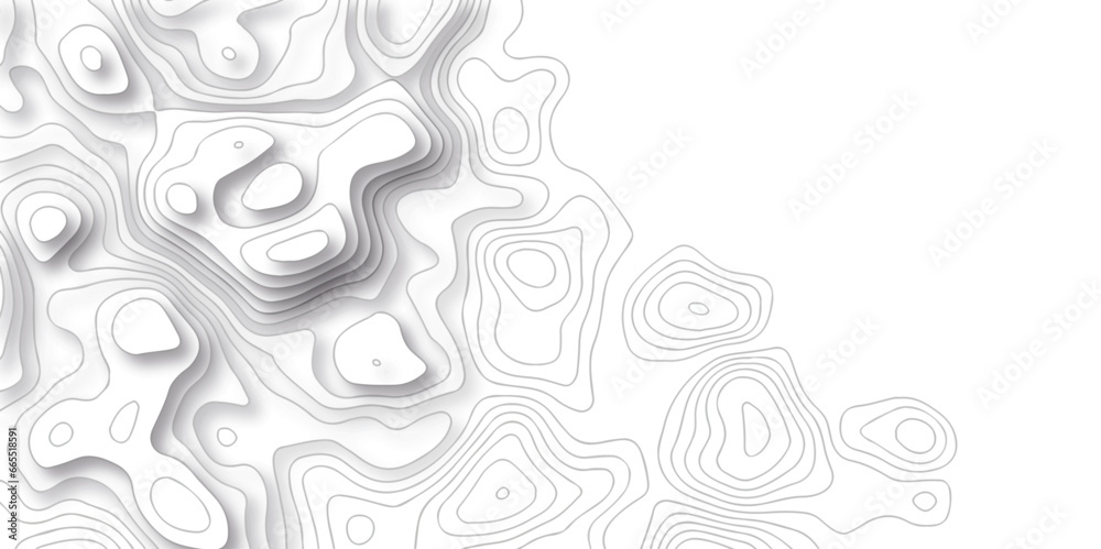 Abstract pattern with lines. Abstract sea map geographic contour map ...