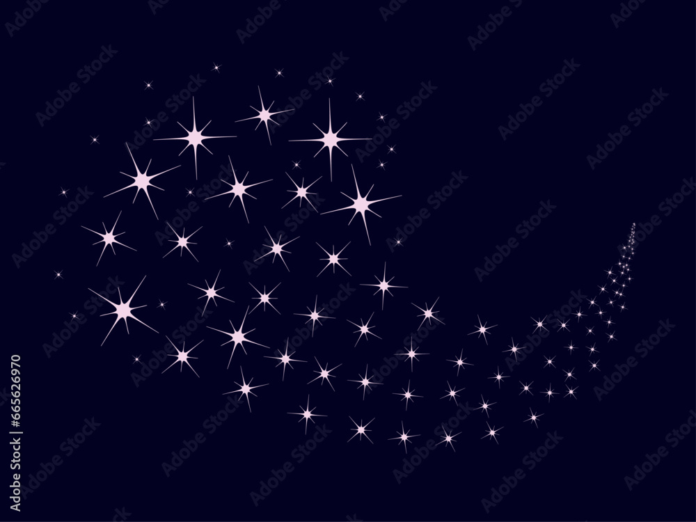 Colorful sparking firework. Christmas vector pattern of bright ...