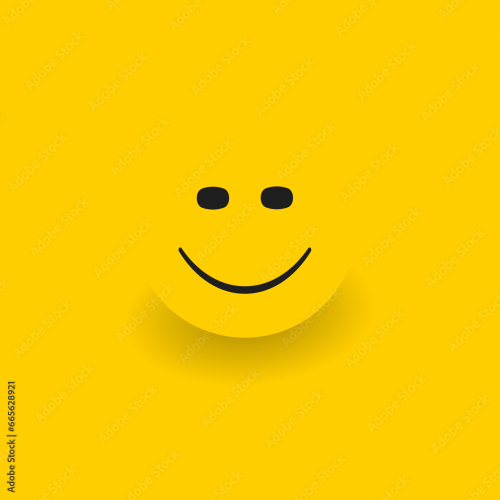 happy smiley face and appreciation symbol. evaluation idea. Stock ...
