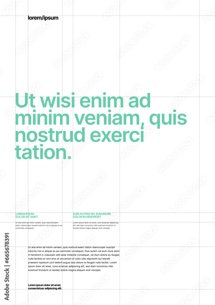 Simple corporate layout template for events, companies or any business ...