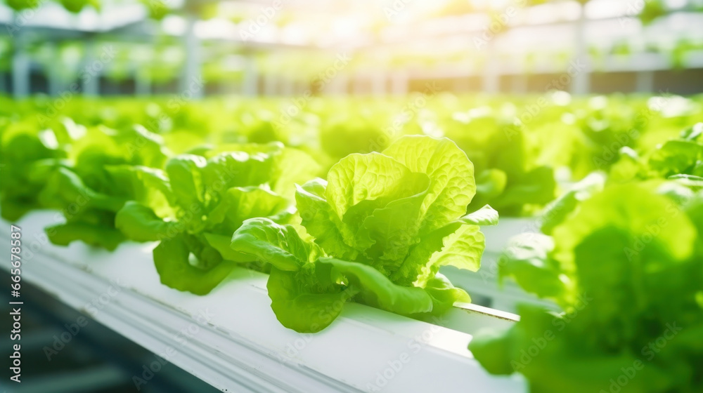 Organic hydroponic vegetable plant factory grow farm inside modern ...