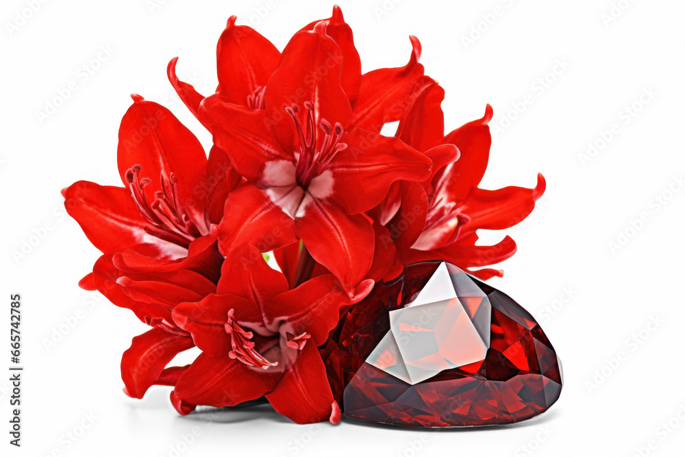 red hyazinth, jacinth ruby, garnet, hyacinth cutout, png file of ...