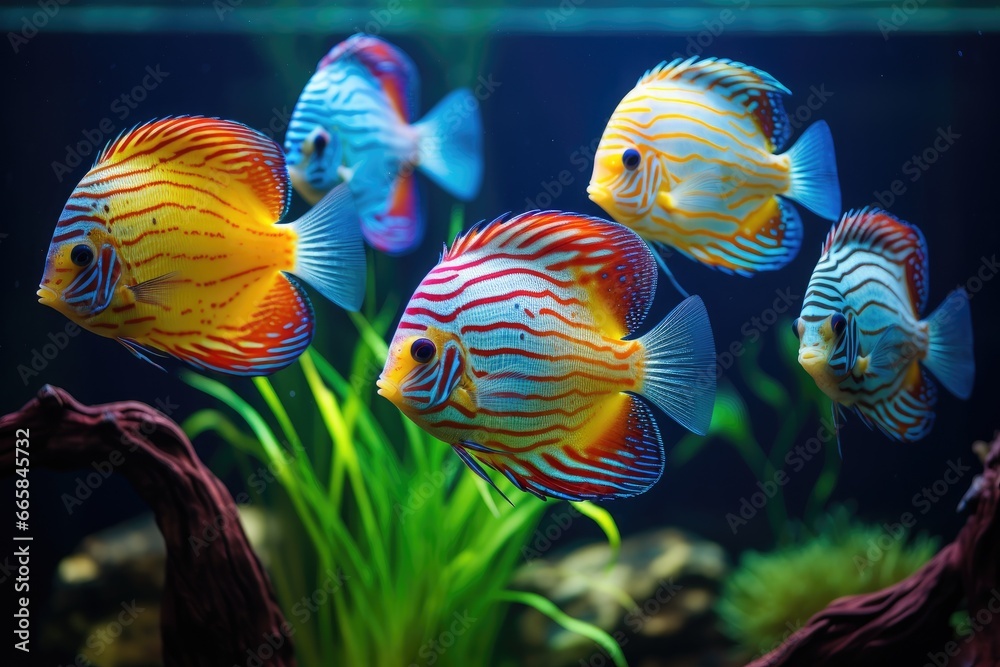 Discus fish store