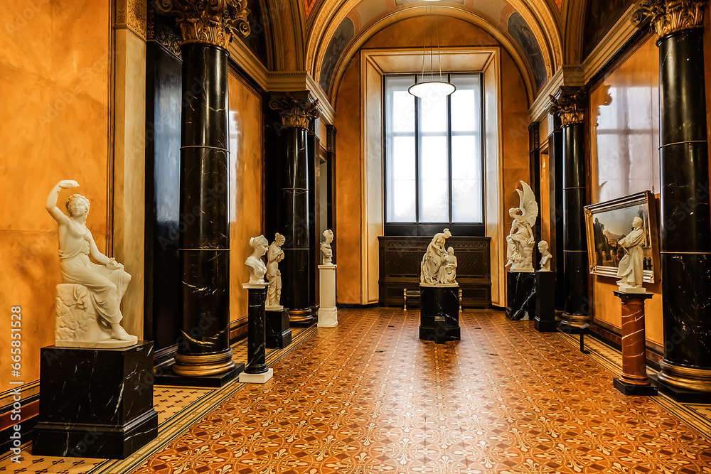 Inside Old National Gallery (Alte Nationalgalerie, 1876) on ...