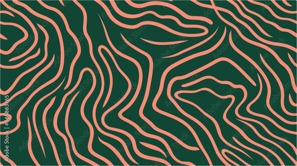 Abstract wavy background. Line art. Abstract Motif with Labyrinth of ...