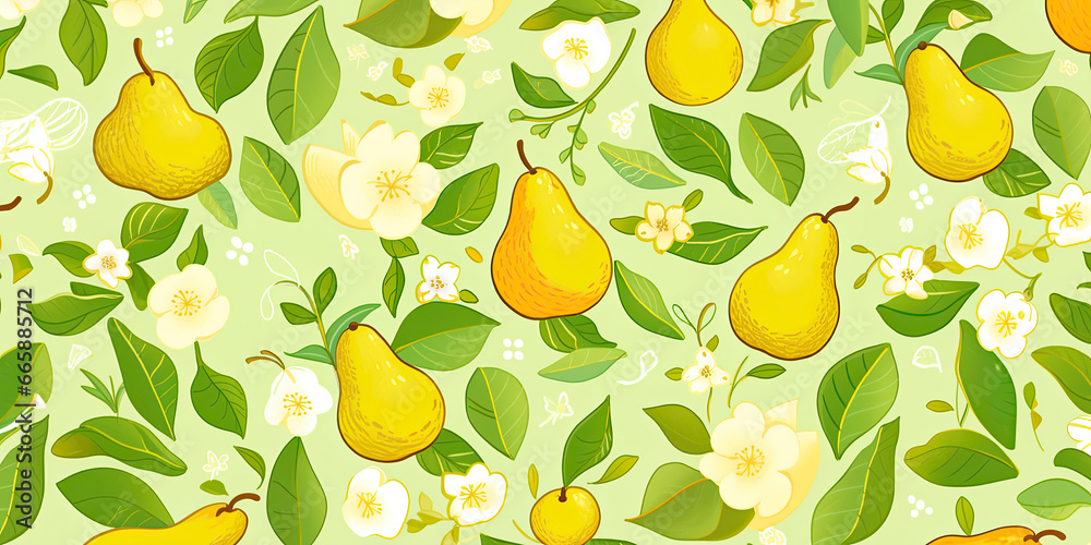 Anime fruits background multiple fruit backdrop banner healthy eating ...