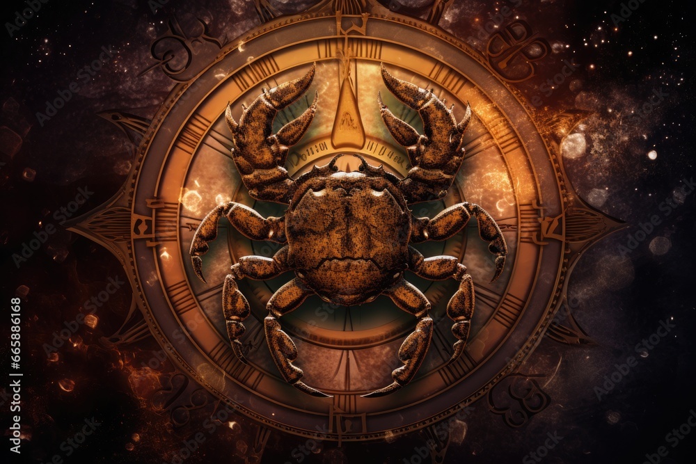 Zodiac Cancer Symbol Cancer Crab Cancer is an astrological sign. The ...