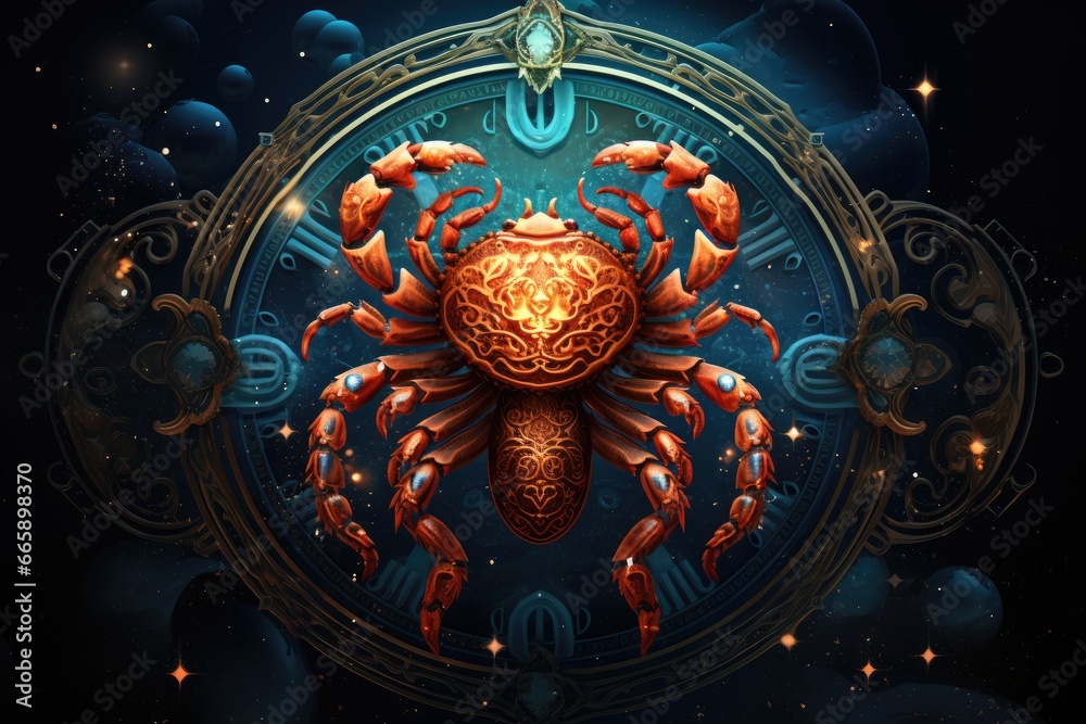 Zodiac Cancer Symbol Cancer Crab Cancer is an astrological sign. The ...