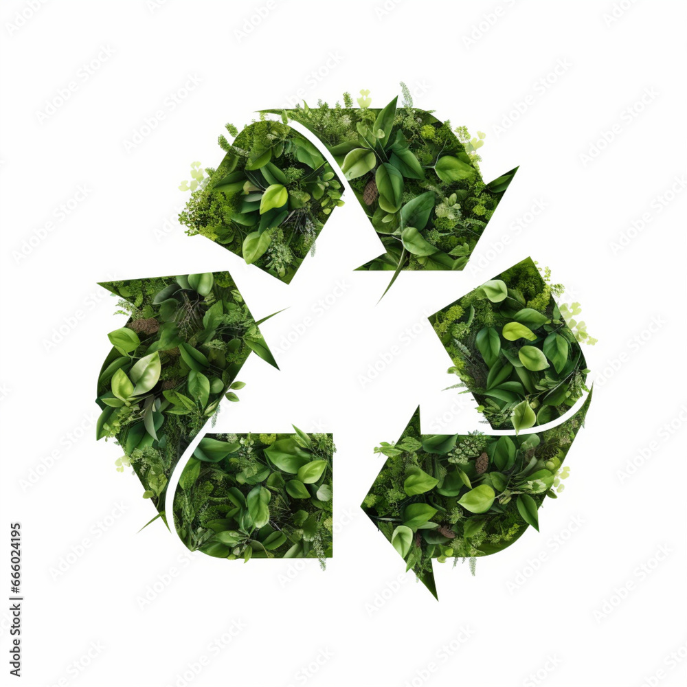 A universally recognized recycling symbol, comprising three chasing ... A universally recognized recycling symbol, comprising three chasing ...