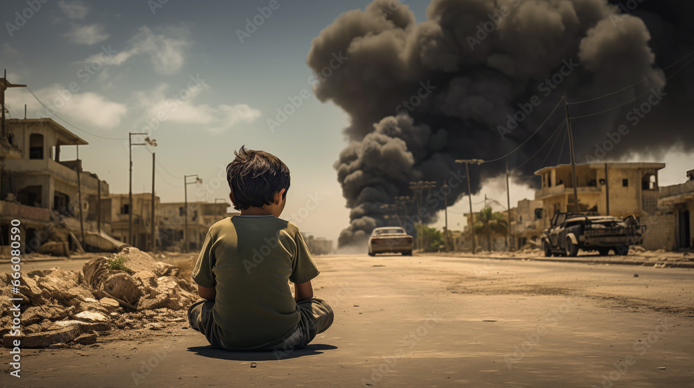 War victim, Prayer amidst devastation, soldier finds solace in the ...