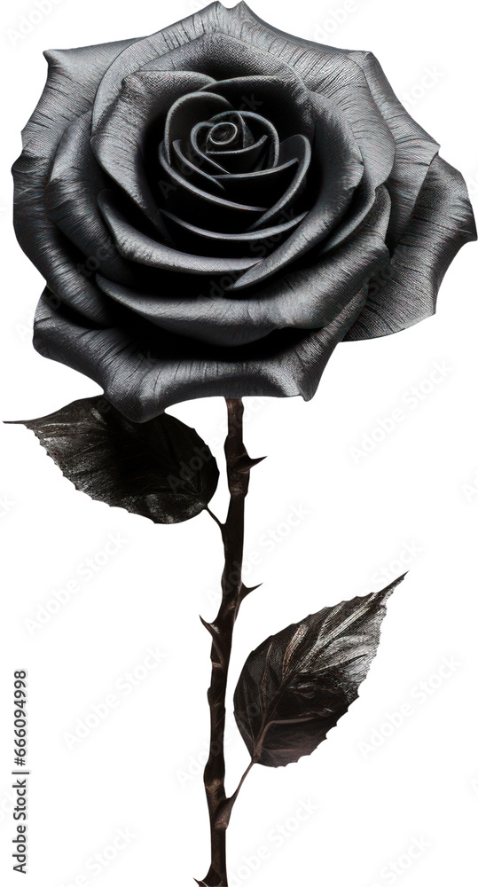 black rose transparent background PNG clipart Stock Illustration ...