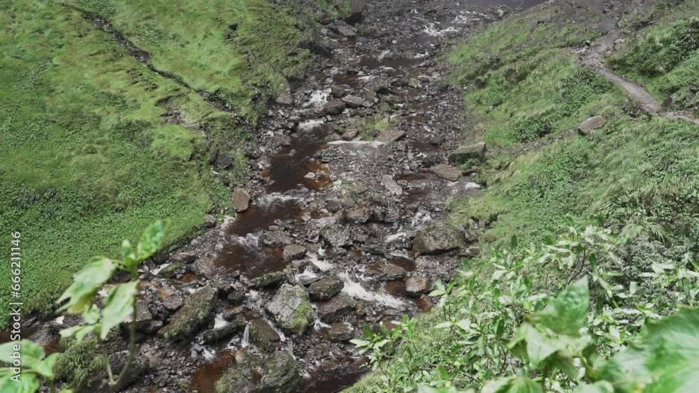 Gocta Cataracts, Catarata del Gocta, are perennial waterfalls with two ...