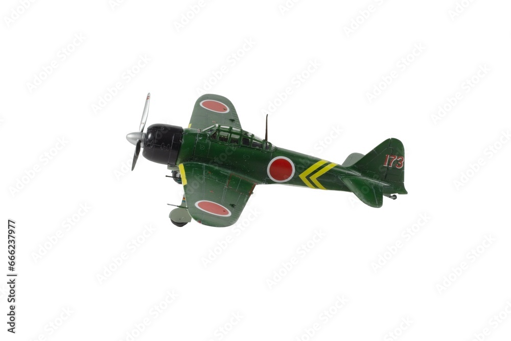 Mitsubishi A6M3 mod 22. 582nd Naval Air Group. Plastic 1:72 scale model ...