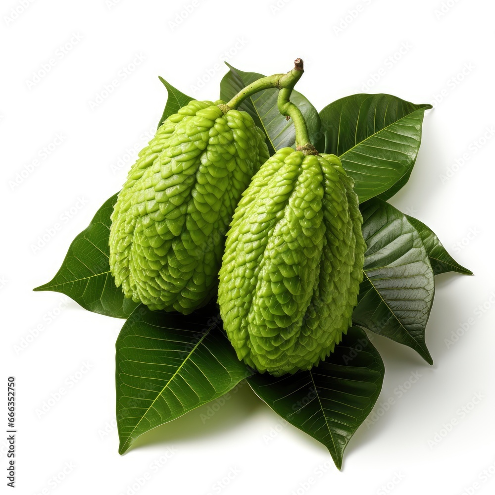 Annona Muricata Isolated White Background , Hd , On White Background ...